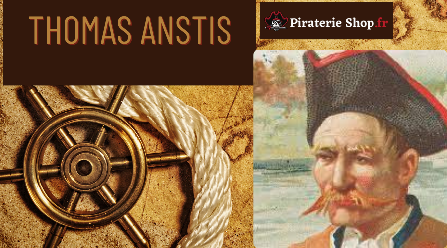Les aventures hilarantes du pirate Thomas Anstis – Piraterie Shop